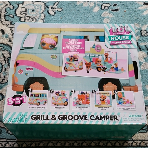 L.O.L. Surprise! | Toys | Lol Surprise House Of Surprises Grill Grove Camper | Poshmark